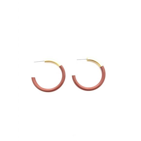 ACCESSORY JANE | Jewelry | New Accessory Jane Colored Hoop Earrings In ...